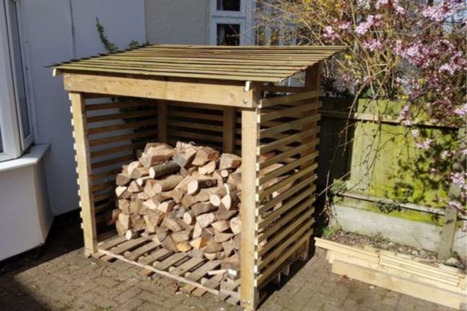 16 Free Firewood Storage Shed Plans | BuildEazy