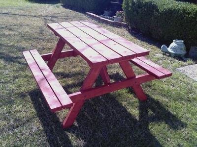 Traditional picnic table | BuildEazy