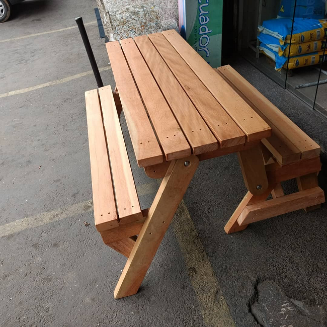 🔨 You Can Build a One-Piece Folding Picnic Table with this Plan