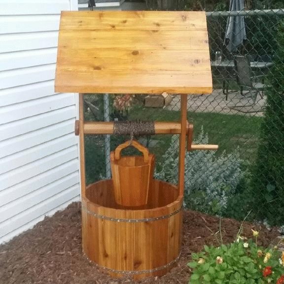 🌼 How to build a wooden wishing well | BuildEazy