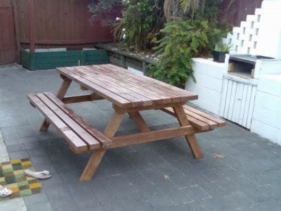 Traditional picnic table | BuildEazy