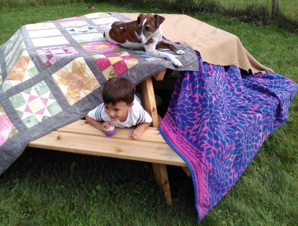 How to build a Hexagonal Table with Seating | BuildEazy