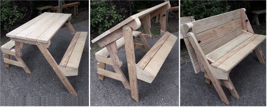 How to Build a Convertable Picnic Table | BuildEazy