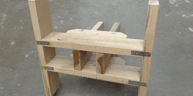 🔨 Building a seesaw with sliding seats | BuildEazy